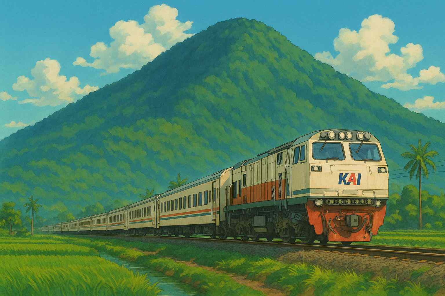Kereta Api Paling Murah Hemat dan Merakyat - Tewe My ID